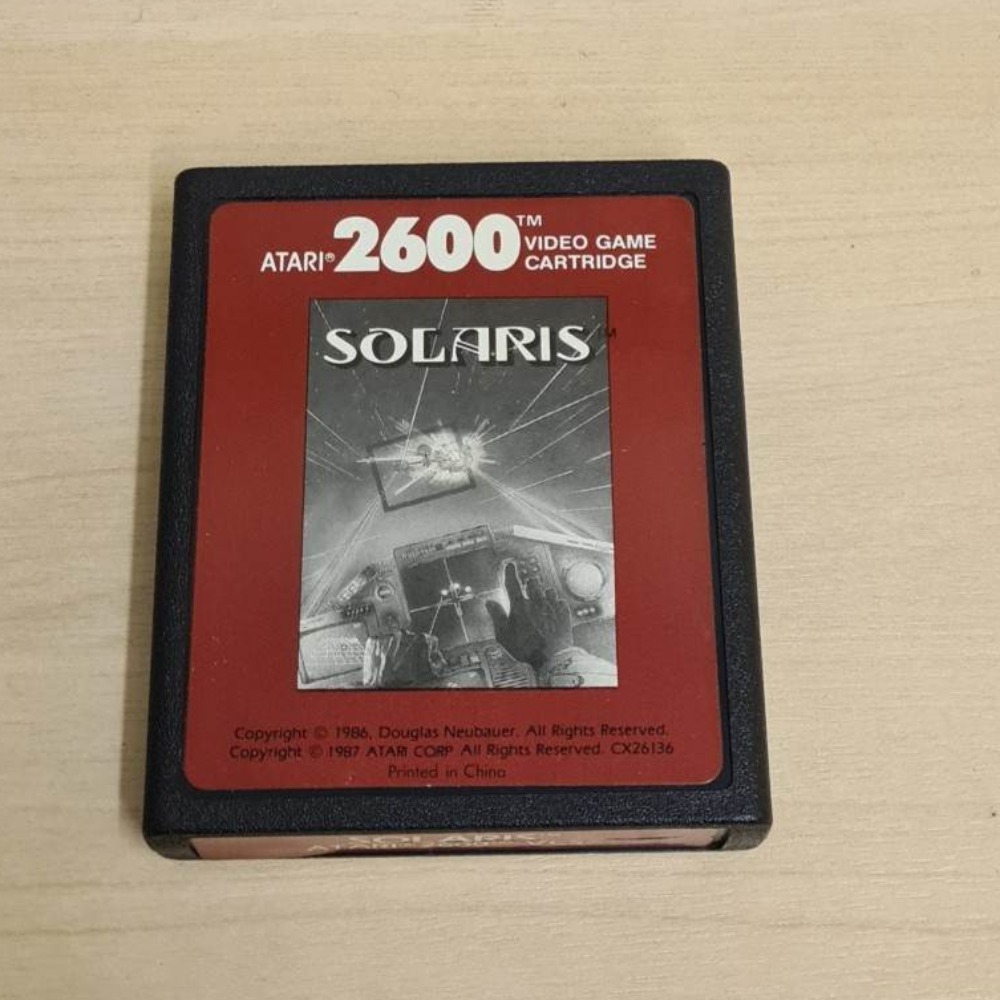 Atari SOLARIS - atari 2600 Game- CARTRIDGE ONLY. - Own4Less